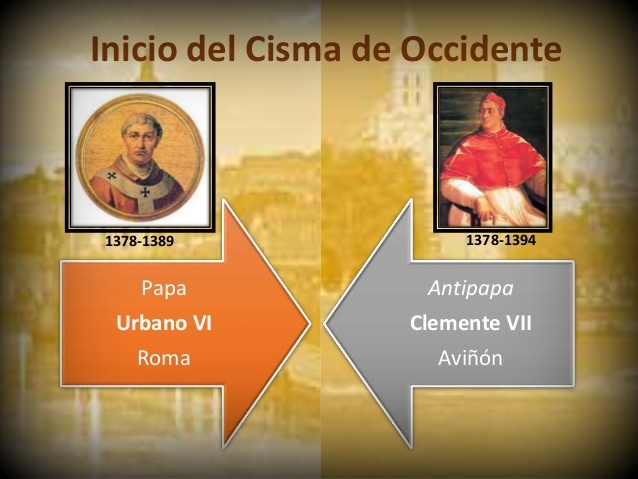 Historia Universal para principiantes: El Cisma de Occidente (1378)