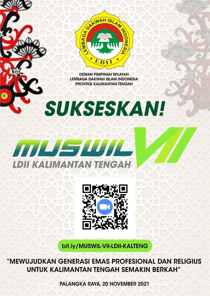 Tema Muswil LDII Kalteng : Mewujudkan Generasi Emas Profesional dan ...