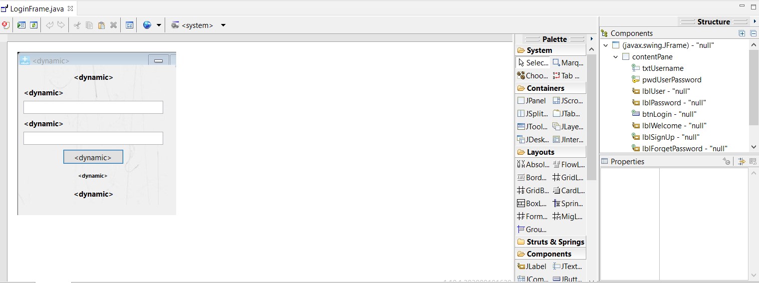 Hibernate Swing Login para sistema de facturación | Java