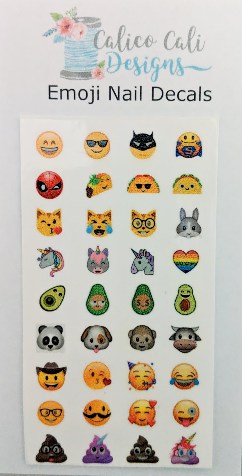 Calico Cali Designs: Nail Decals and Notions