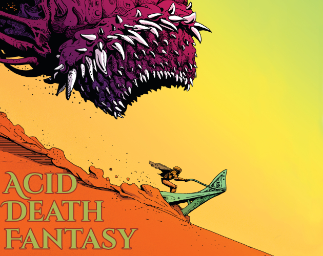 Coins and Scrolls: OSR: Review: Acid Death Fantasy