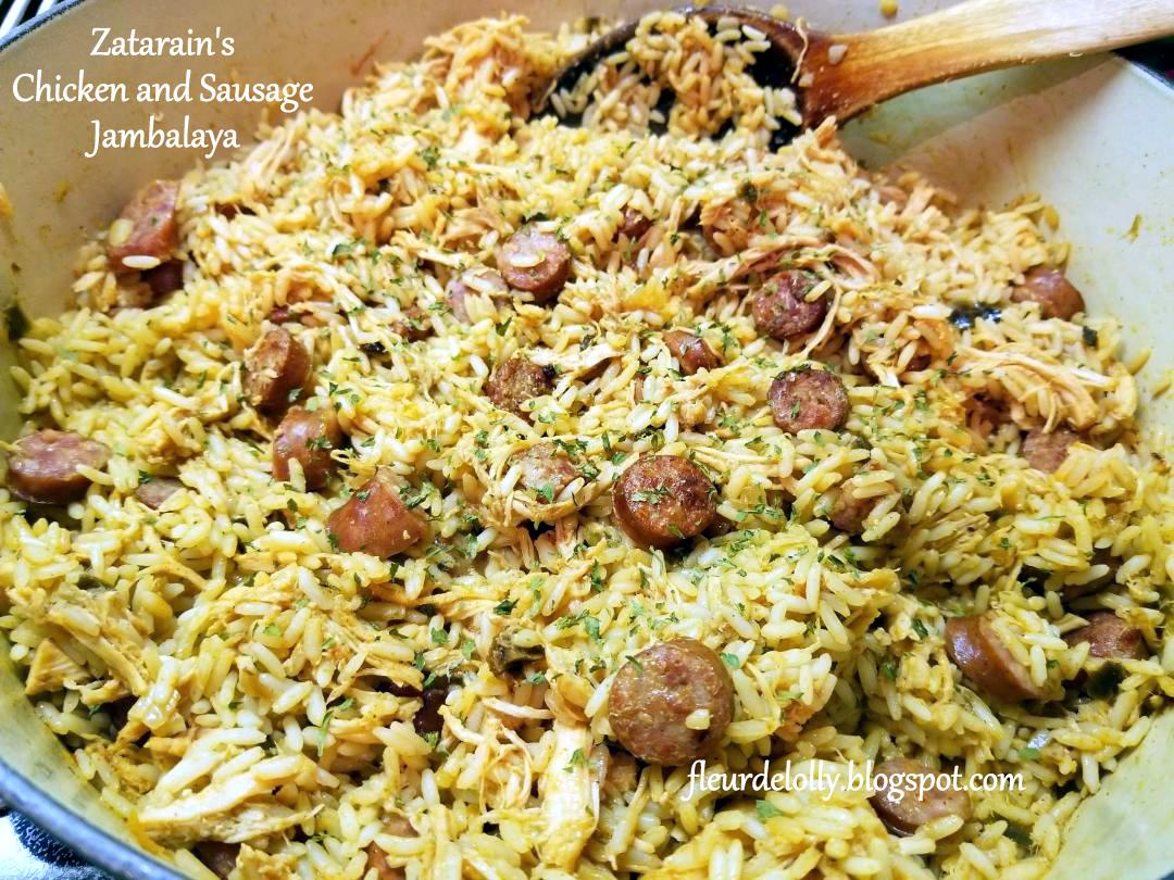 Fleur de Lolly: Zatarain's Chicken and Sausage Jambalaya