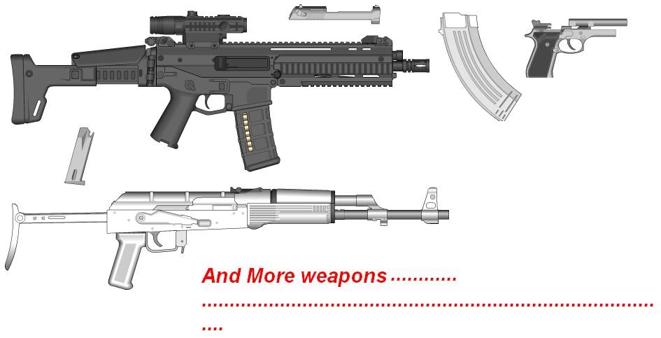 Exclusive Pivot: Weapons Pack - By Anton 045 (DroidZ.org)