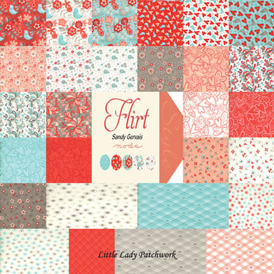 Little Lady Patchwork: FABRIC CRUSH {FLIRT BY SANDY GERVAIS FOR MODA}
