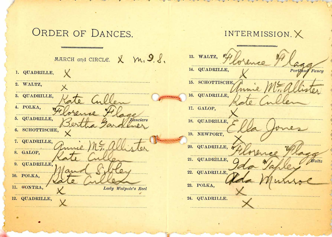 The Dance Card Project - Recreating the Nineteenth Century Ballroom