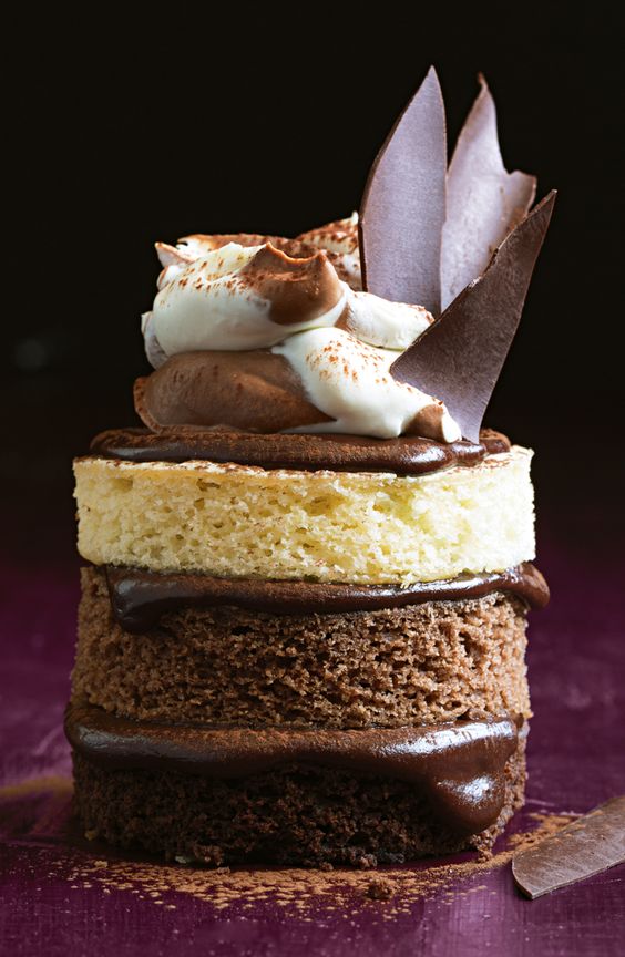 Triple chocolate stacks - Food Recipes Instant
