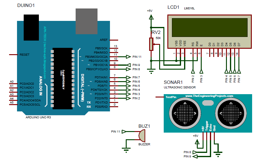 Arduino - LCD Wiring