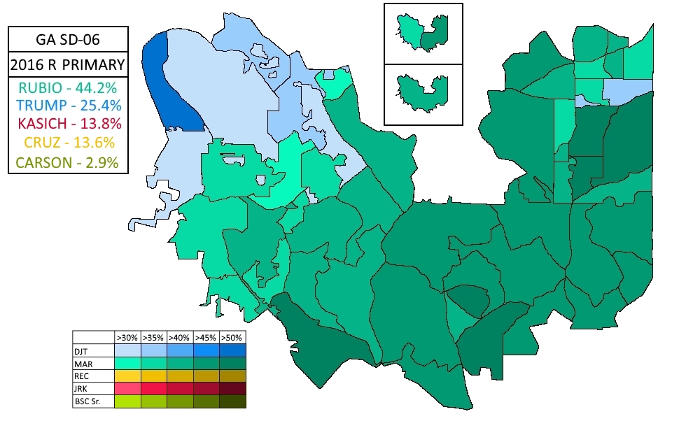 Special Election overview: Georgia's 6th state Senate district.