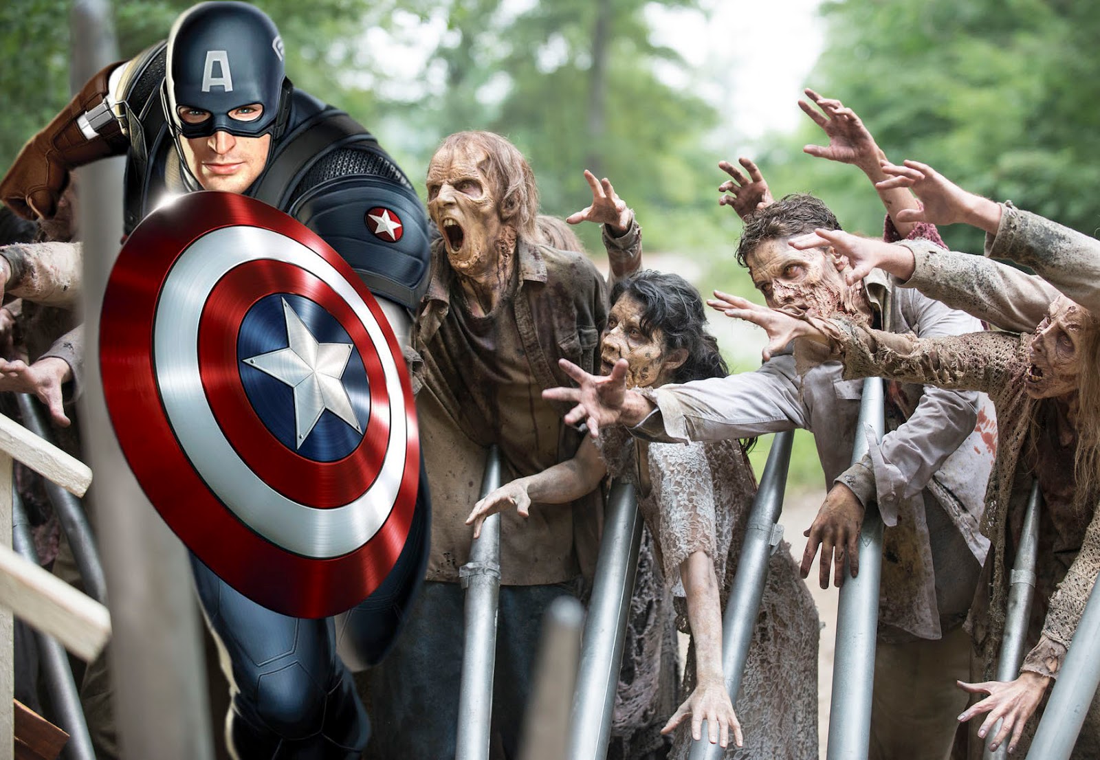 Daily SuperHero Video: Captain America vs. Zombies Movie that Almost ...