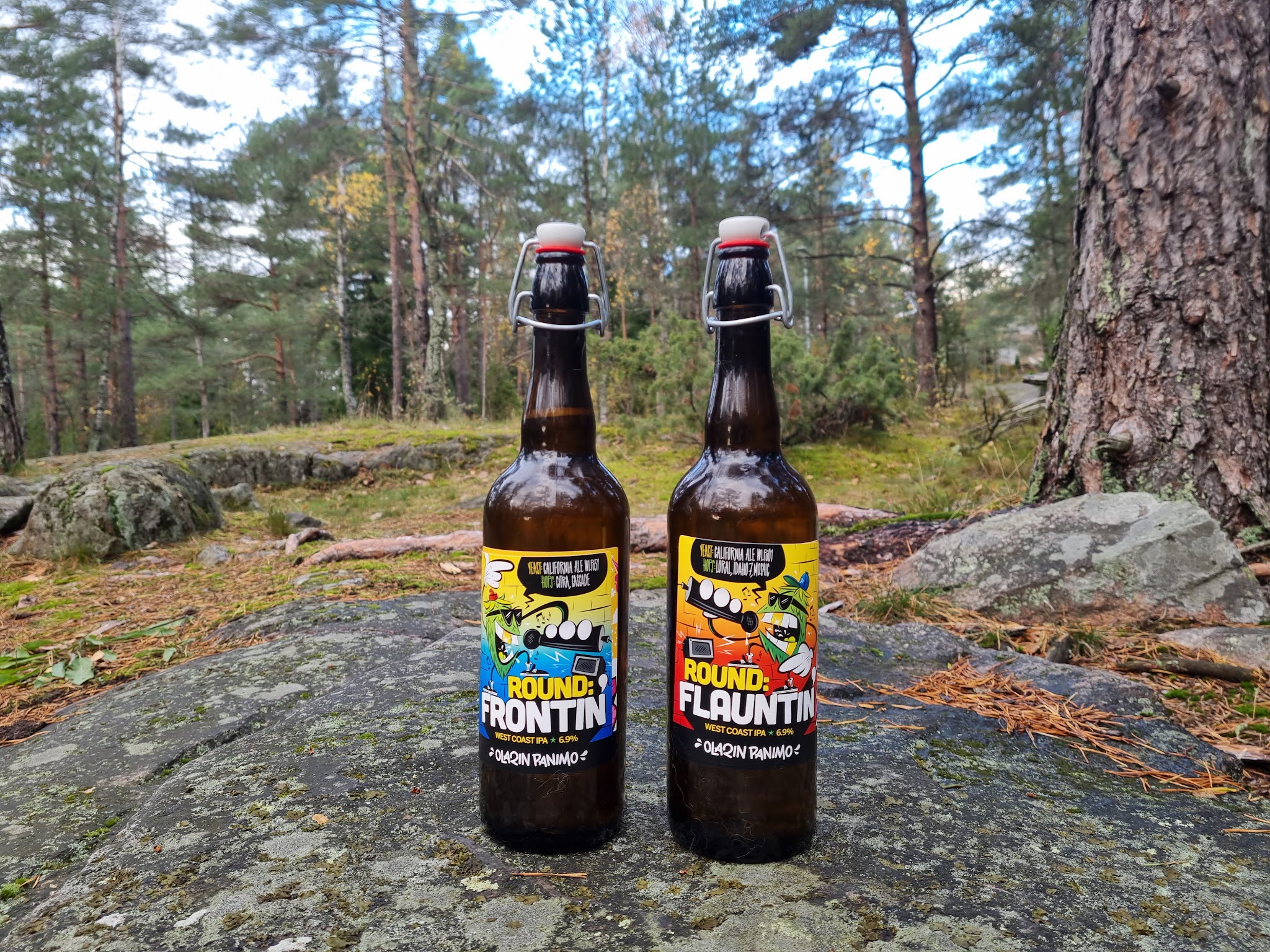 Olarin Panimo West Coast IPA Round: Frontin' vs. Round: Flauntin'