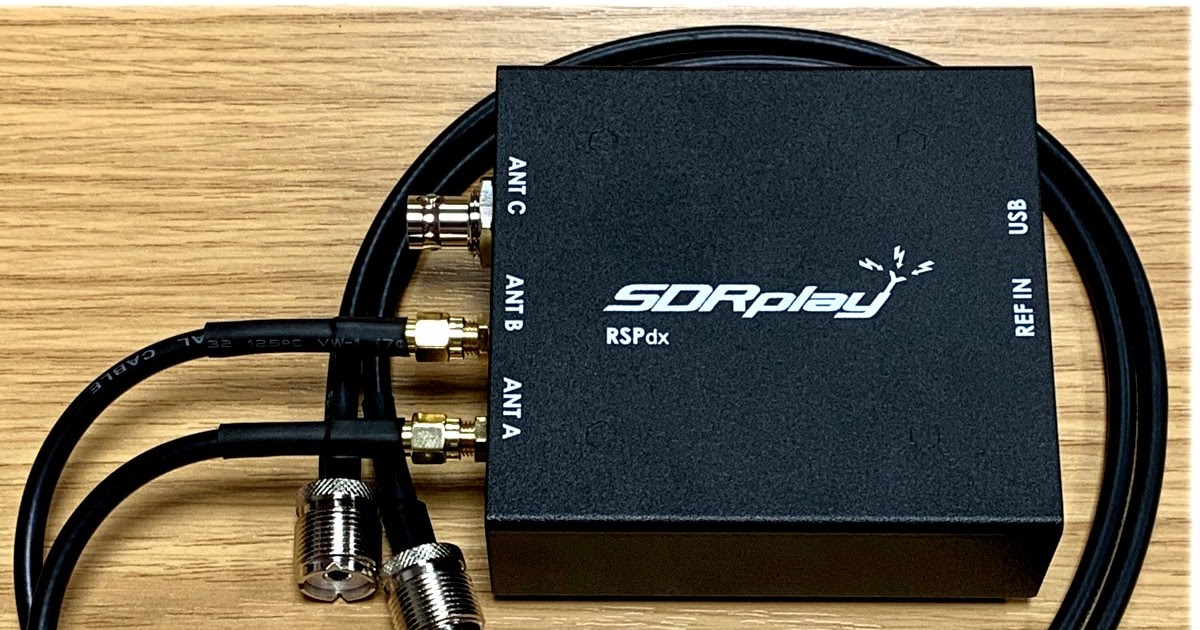 M7MCQ HAM RADIO BLOG: SDRPLAY RSPdx REVIEW