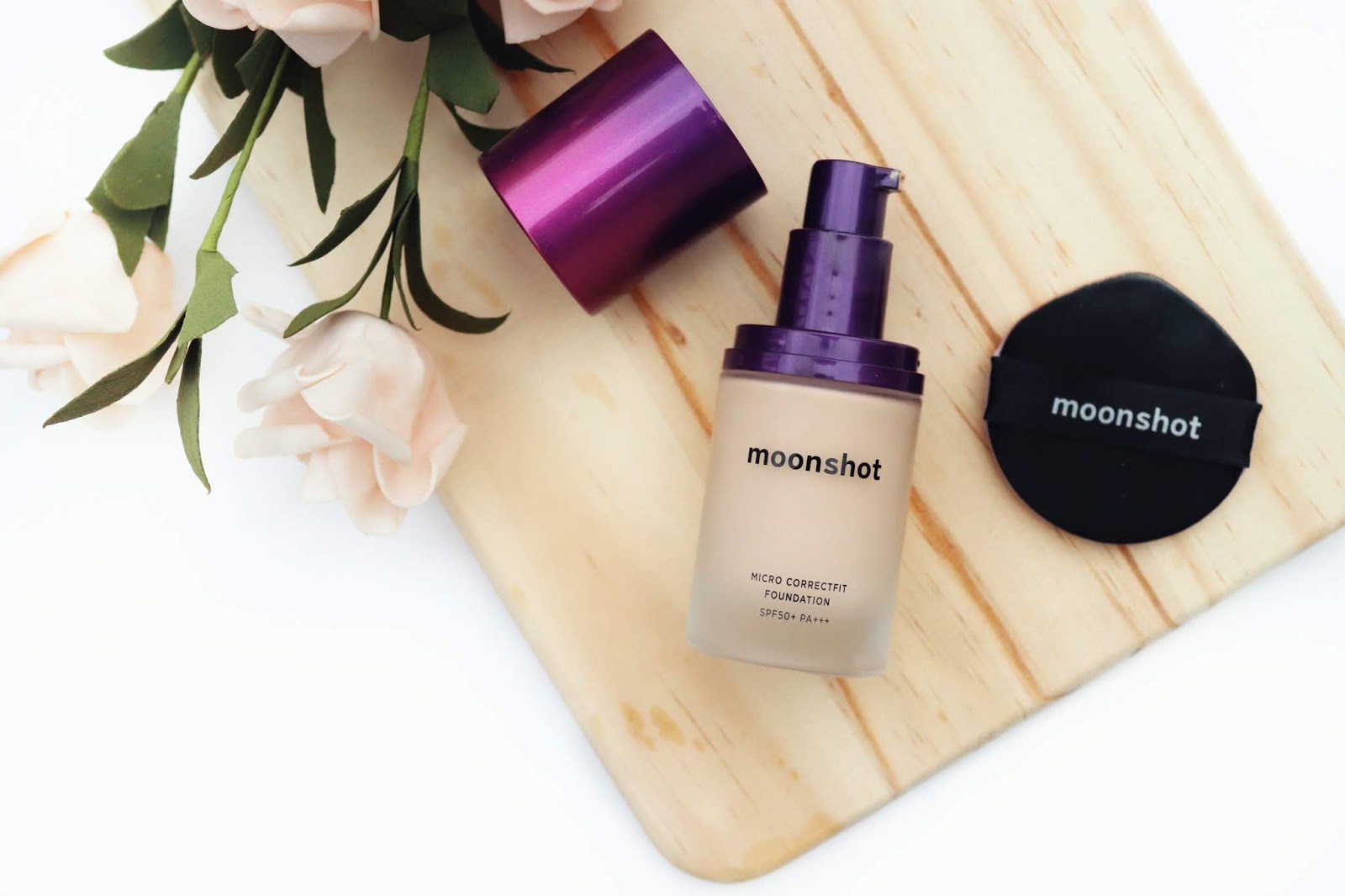 [Review] moonshot Micro Correctfit Foundation 201 | Beauty & Dewdrop Blog