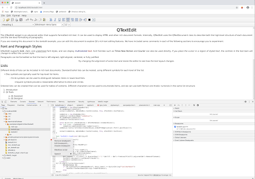 Qt, linux and everything: Debugging Qt for WebAssembly Qt, linux and everything: Debugging Qt for WebAssembly