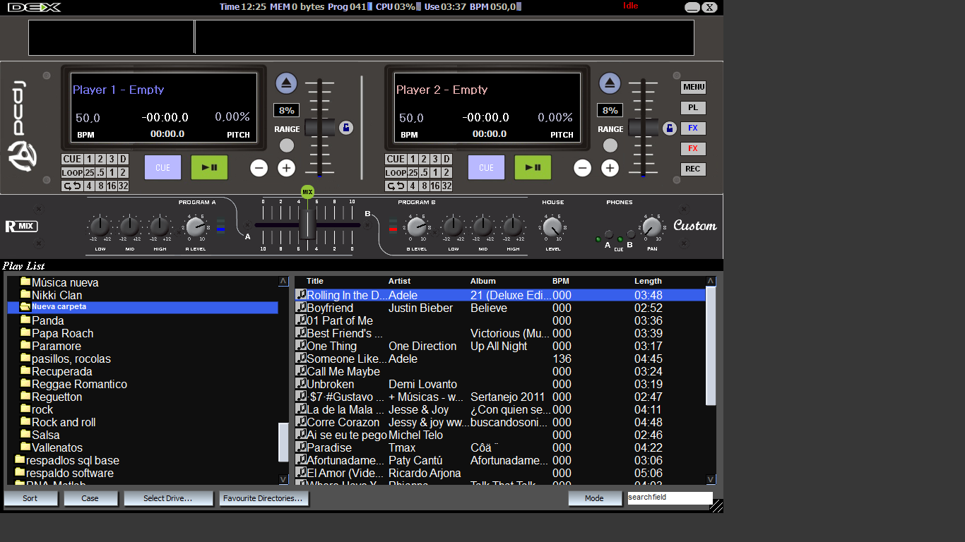 Skins PCDJ DEX ~ Iniciativa DJ