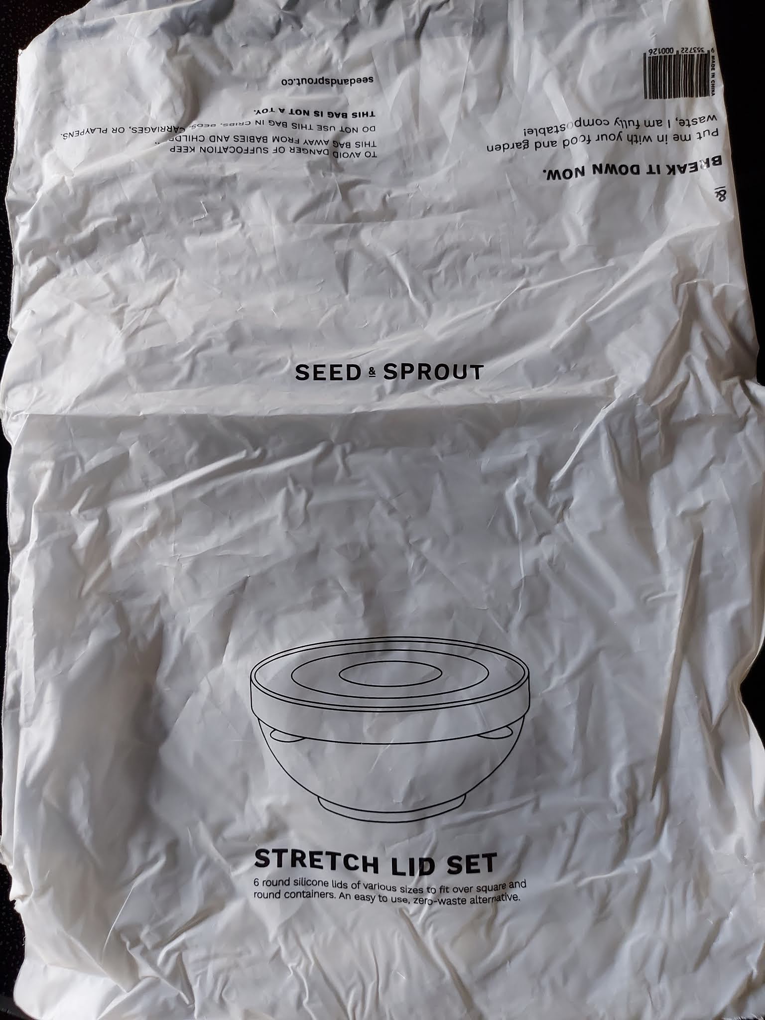 the half cut cook: Seed&Sprout ~ Reusable Stretch Lids