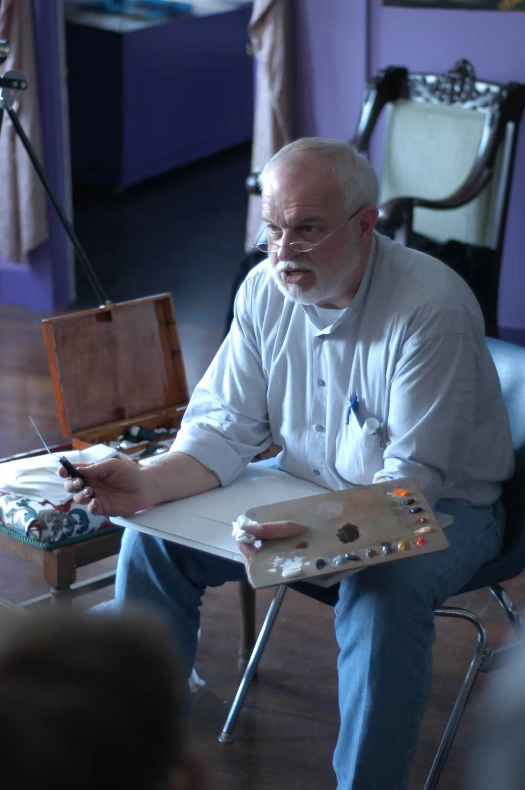 William Whitaker (1943-2018) | Figurative painter | Tutt'Art@