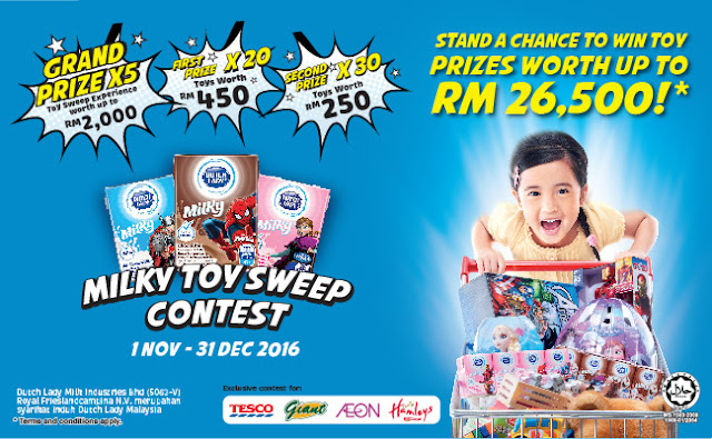 Contest Peraduan Malaysia: Milky Toy Sweep Contest