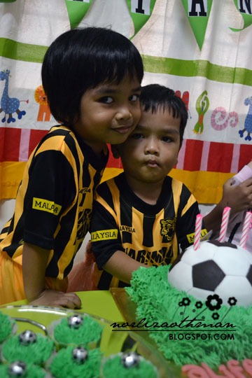 Aliff Rayyan's 3rd Birthday : Football Theme - ..Life is Beautiful..