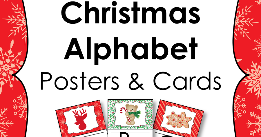 The Best of Teacher Entrepreneurs III: Christmas Alphabet Posters & Cards