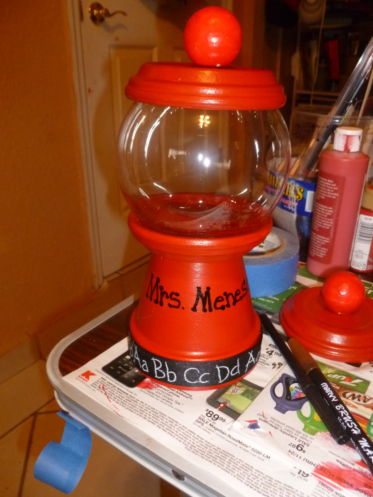 Crafts Crazy: clay pot candy holders