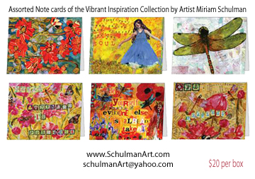 Inspirational Art Calendars and Note Card Sets - Miriam Schulman ...