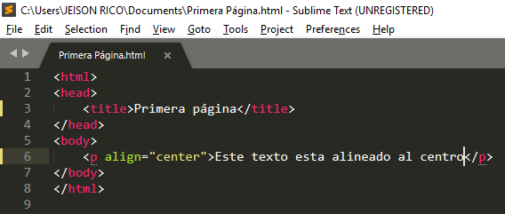 Conceptos básicos HTML: Atributos