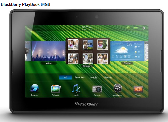 BlackBerry PlayBook 64GB price, review and specifications
