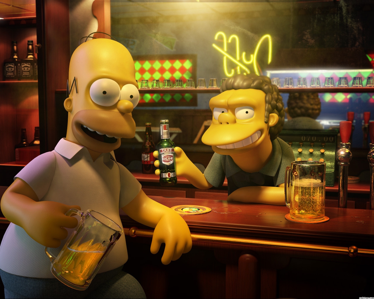 inphoo: SIM ELA EXISTE: DUFF A CERVEJA DO HOMER SIMPSON