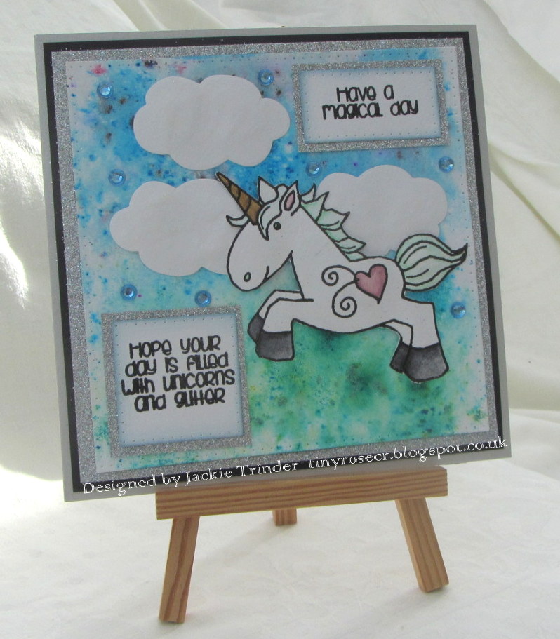 Tinyrose's Craft Room: Unicorn Challenge Blog - theme Mystical and Magical