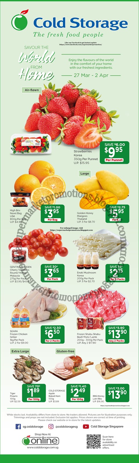 Cold Storage Fresh Promotion 27 March - 02 April 2020 ~ Supermarket ...