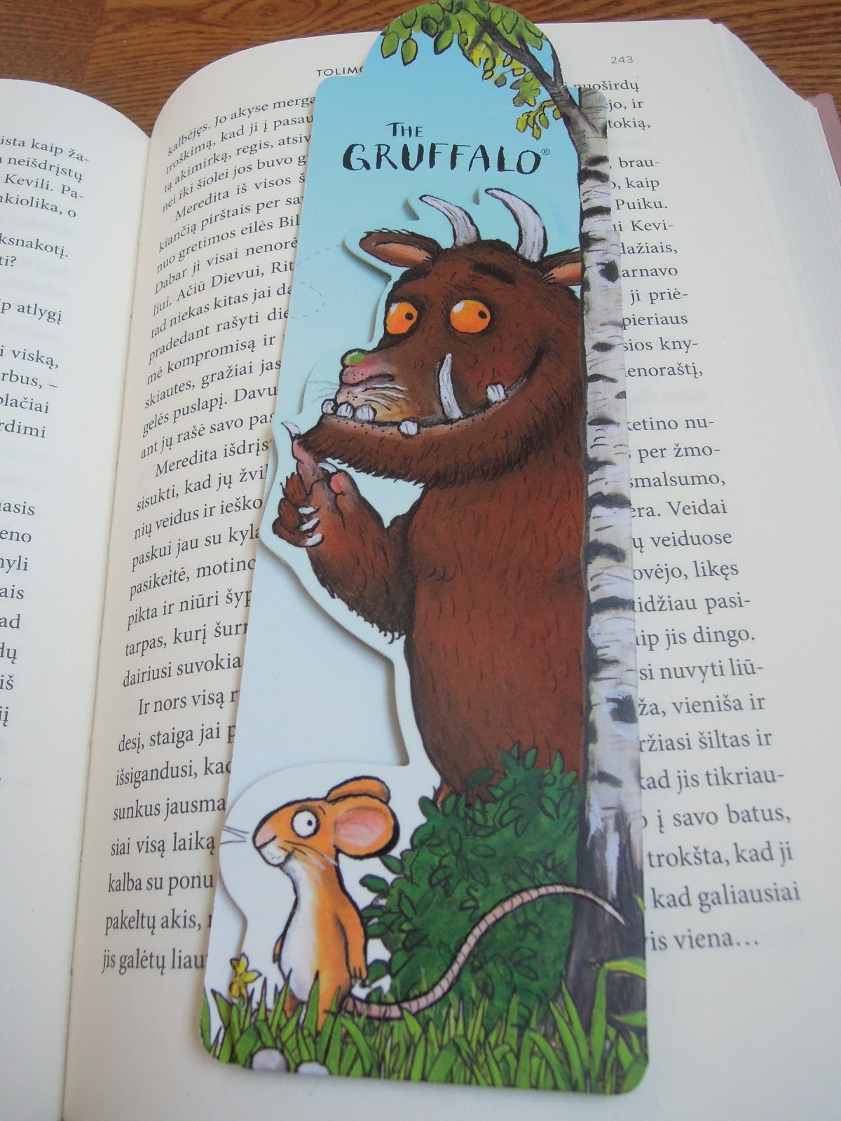 Bookmarks collection from around the world: The Gruffalo