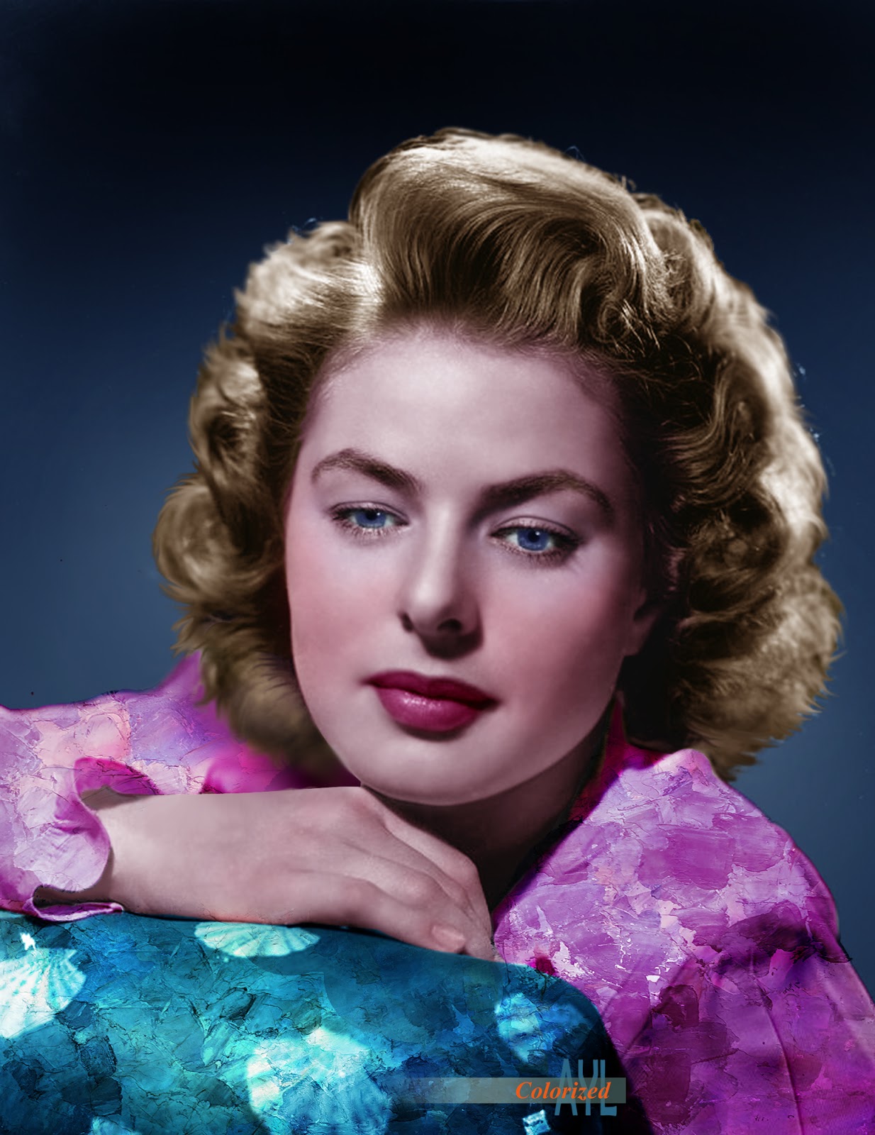 Ingrid Bergman Color