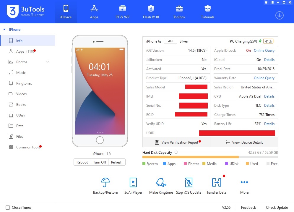 Descargar 3utools 256012 Full Gratis
