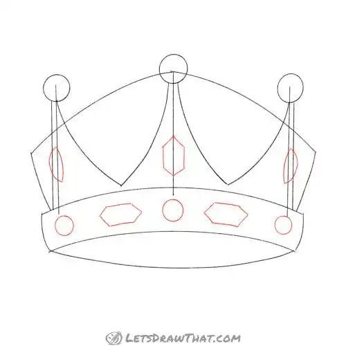 Cách vẽ vương miện - một chiếc vương miện đơn giản, đẹp mắt dành cho ...