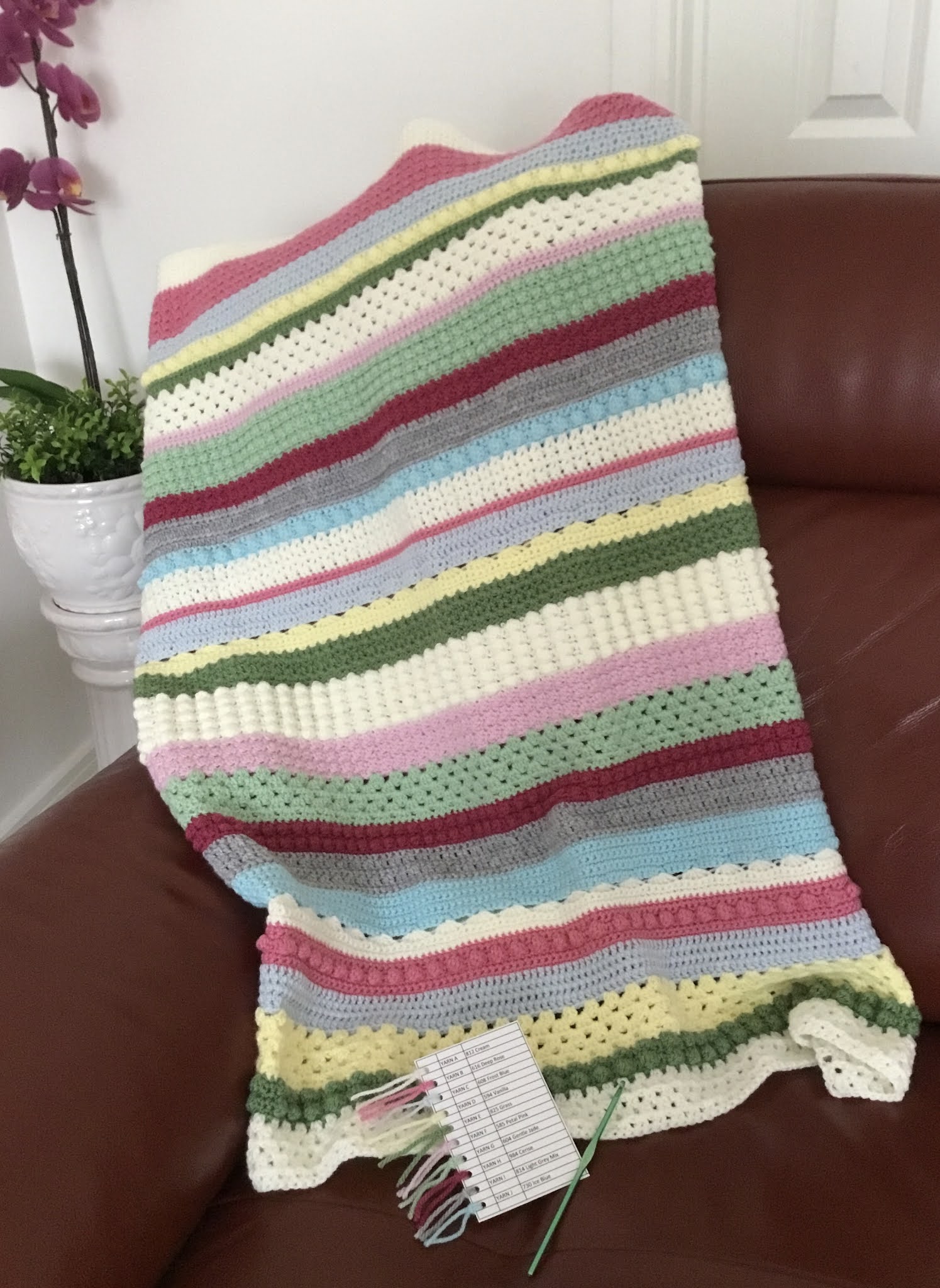 My Craft Room Makes: Sirdar - Sweet Blossom Blanket CAL