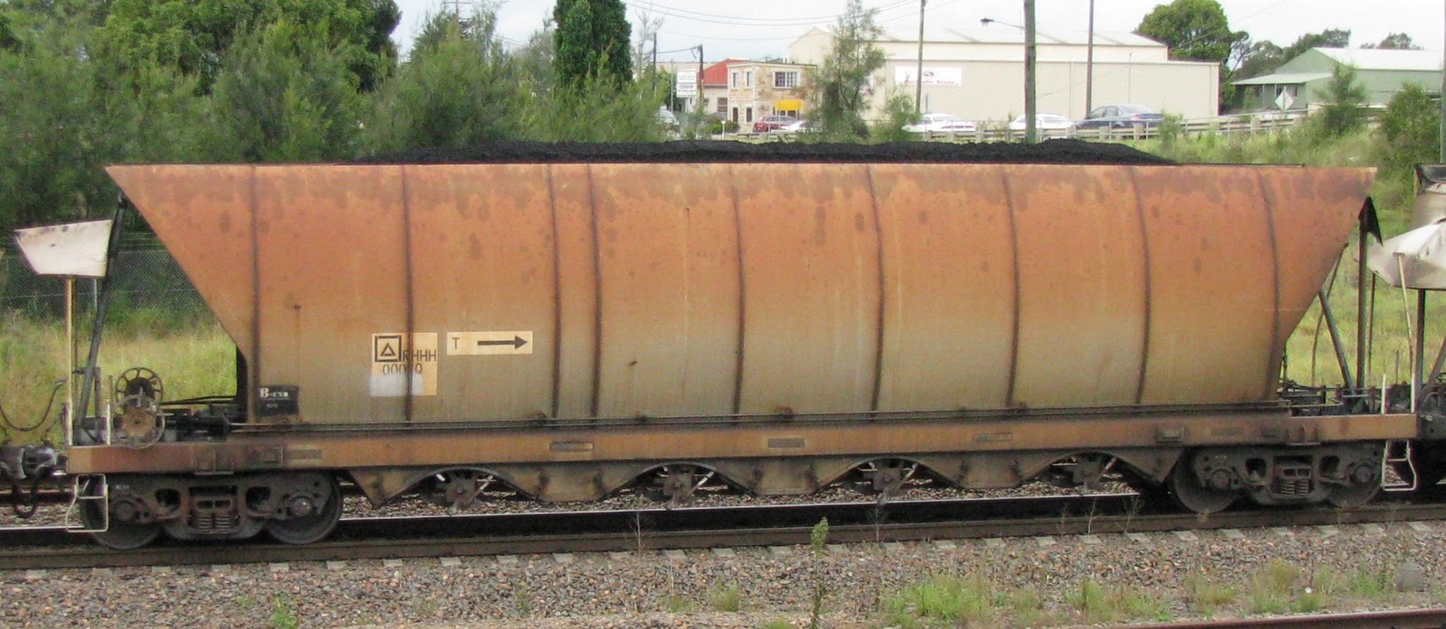 rusted2therails: RHHH coal hopper