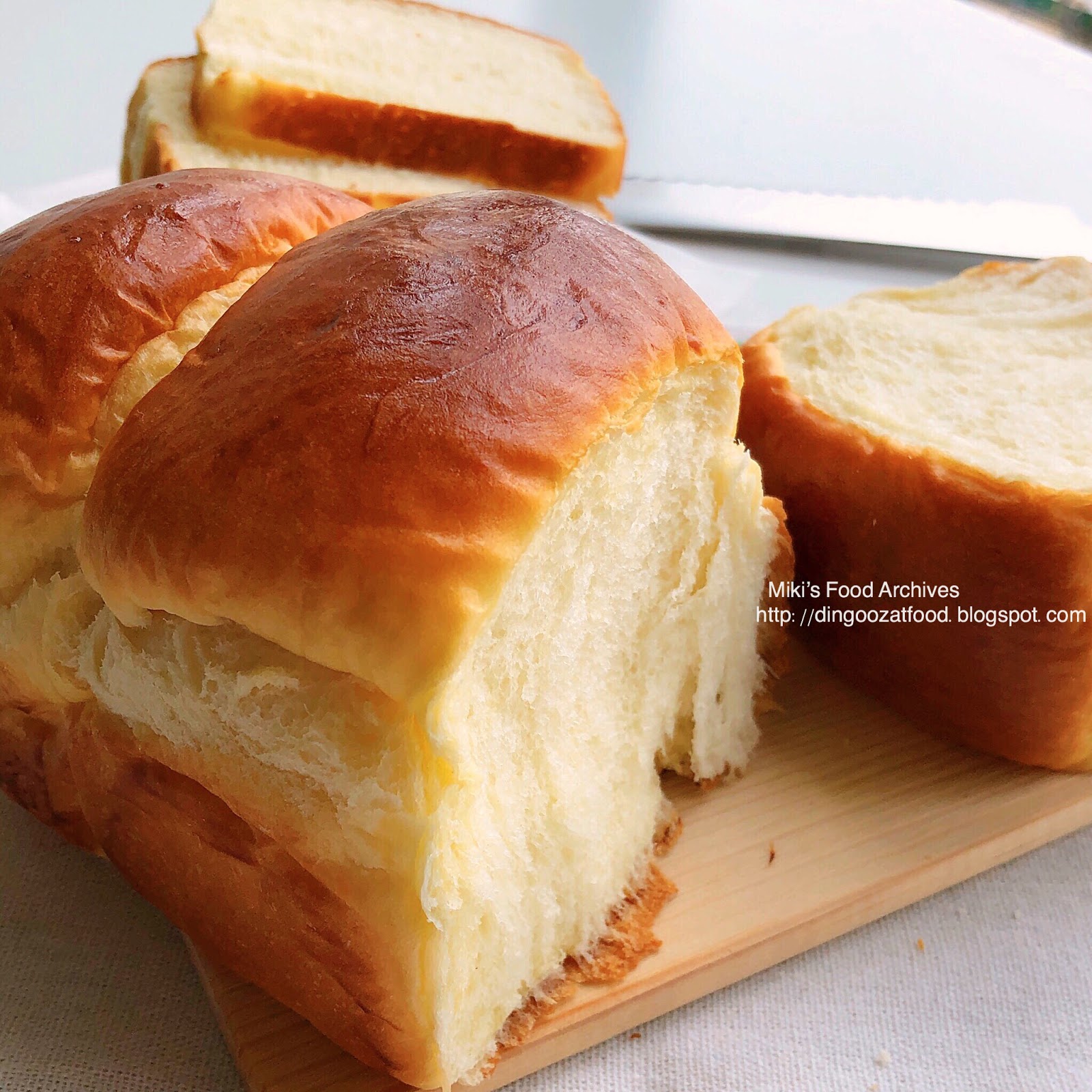 Miki's Food Archives : Bakery Style Soft Bread (Easy Poolish Starter ...
