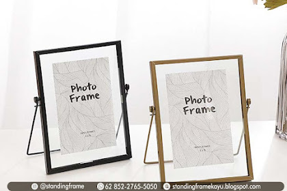 Standing Frame Kayu | Standing Frame Foto | 0852-2765-5050