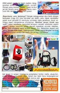 ALAT TERAPI LISTRIK MODERN : ALAT TERAPI STROKE DAN SARAF