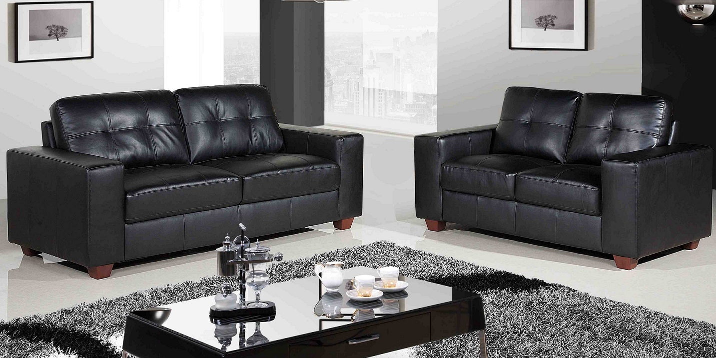 SOFA KULIT ASLI MINIMALIS TYPE 3.2.1