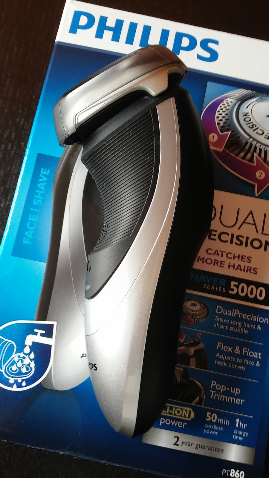 Reseña de la afeitadora electrica Philips PowerTouch PT860/16