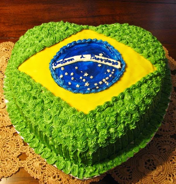 12 creative ideas for making cupcakes Flag FIFA World Cup 2014 ...