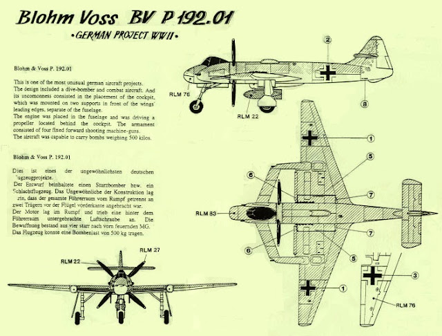 aerosngcanela: O BV-192 Blohm & Voss