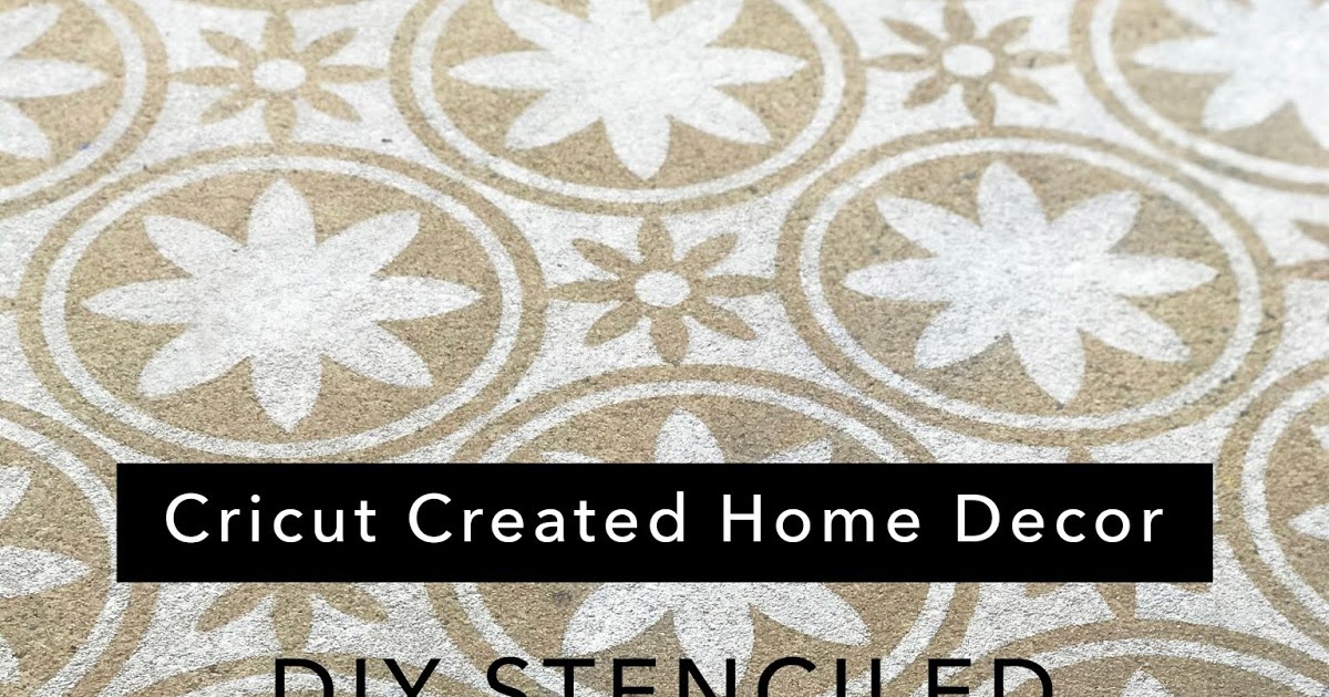 DIY Stenciled Patio | Stacy Marks Designs