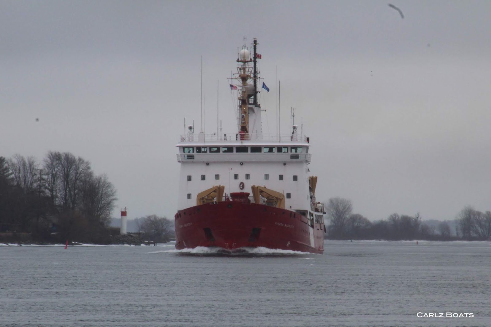 Carlz Boats: CCGS PIERRE RADISSON - Medium Icebreaker (Revisited)