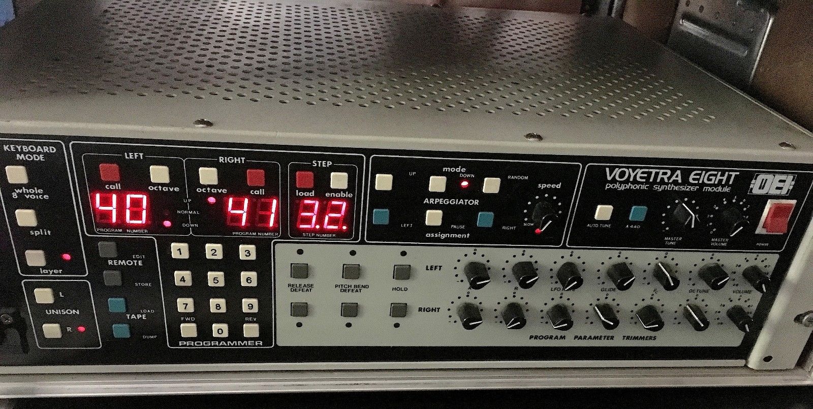 MATRIXSYNTH: Octave Plateau Voyetra 8 Vintage Synthesizer with original ...