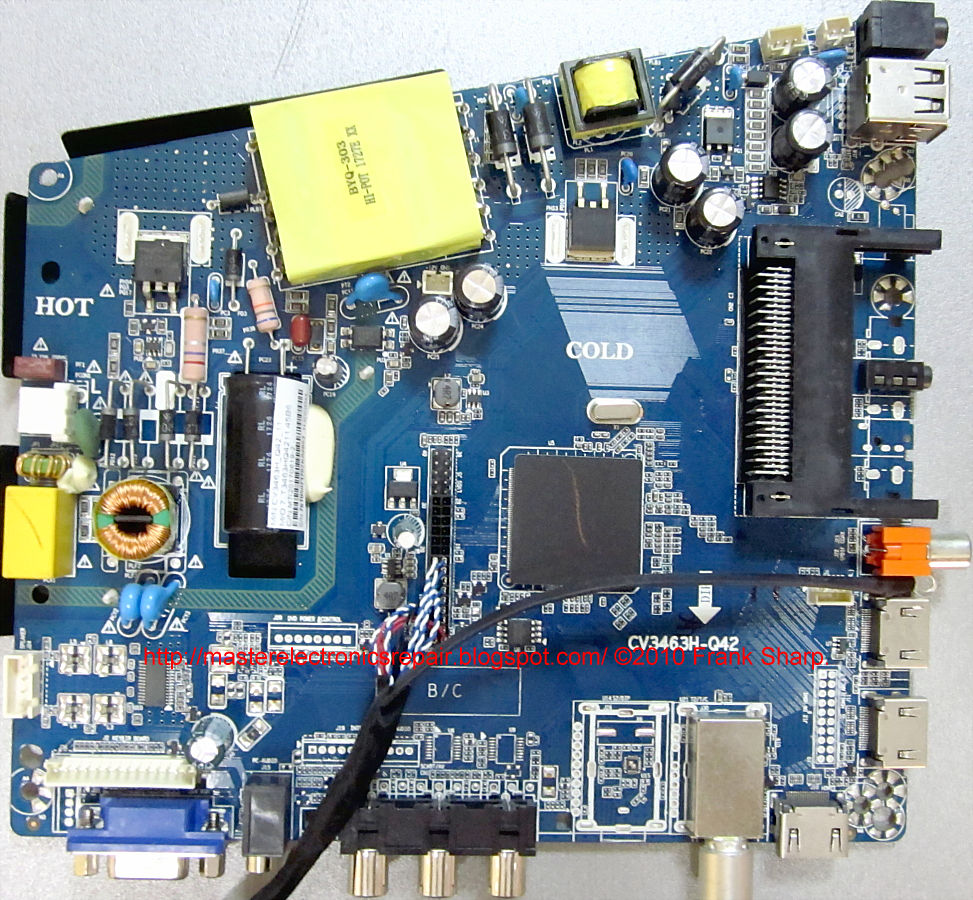 Master Electronics Repair !: REPAIRING / SERVICING TV TELEFUNKEN TF ...