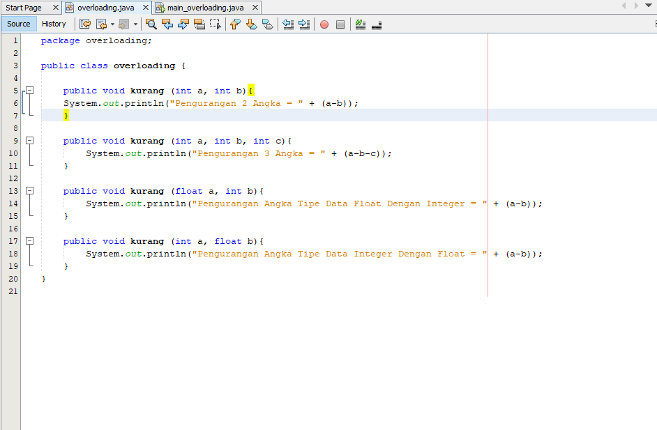 Polimorfisme, Overloading dan Overriding