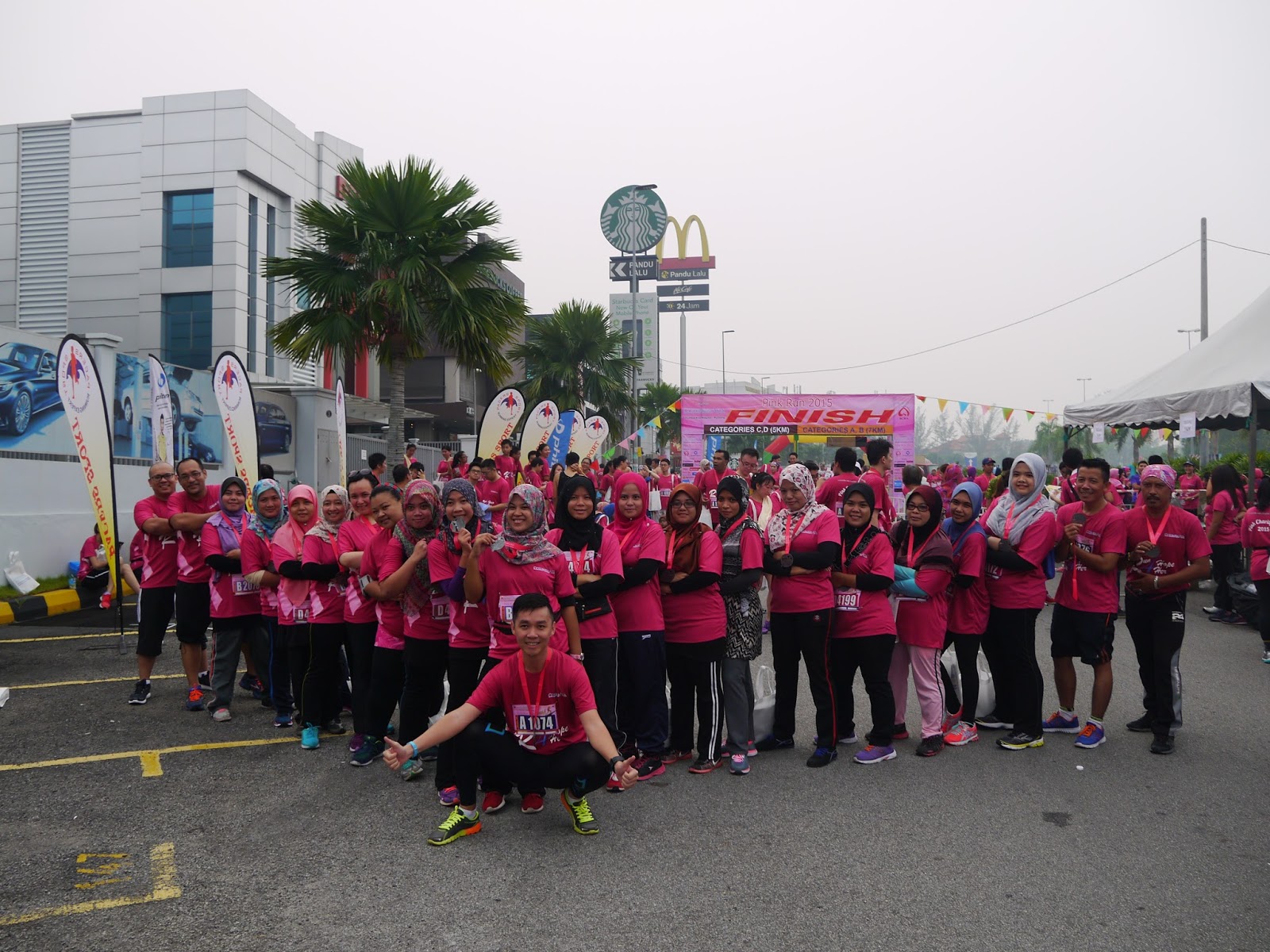 EVERGREEN LOVE: Columbia Asia Hospital Puchong Pink Fun Run “Run For ...