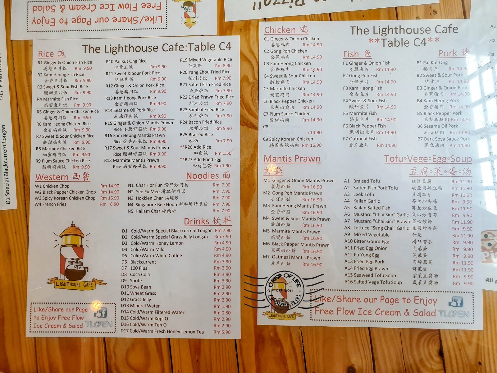 The Lighthouse Cafe @ Penang Road, Penang - Crisp of Life - Penang Food ...